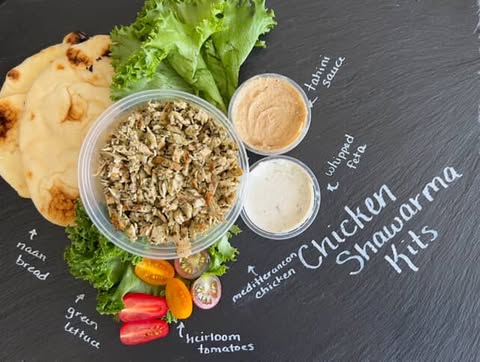 Chicken Shawarma Kit – Kitchen Sisters Meal Prep